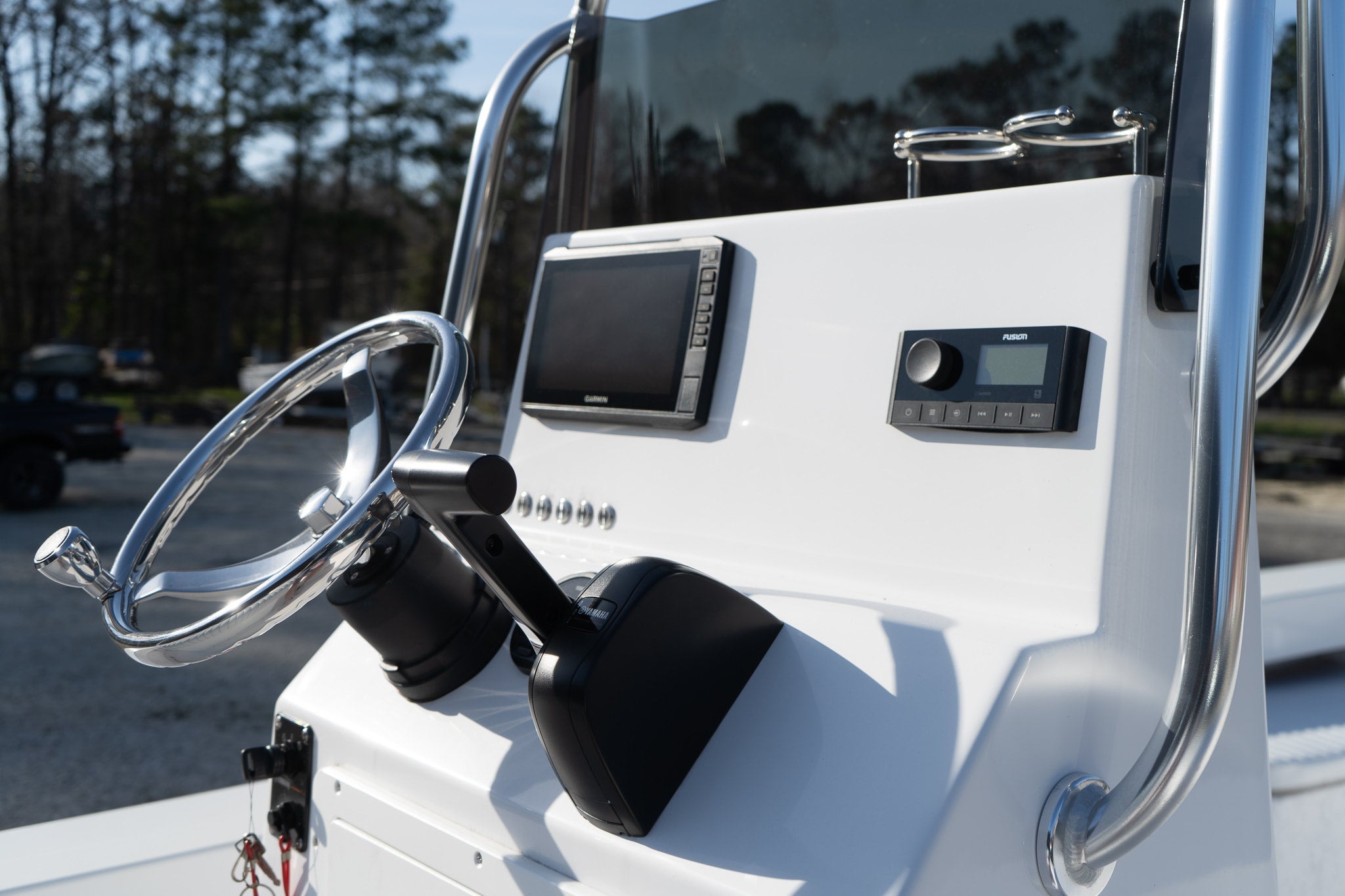 boat steering console uk